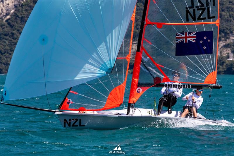 Will Leech and Sean Kensington - (NZL) - Male Skiff - 29er- 2024 Youth ...