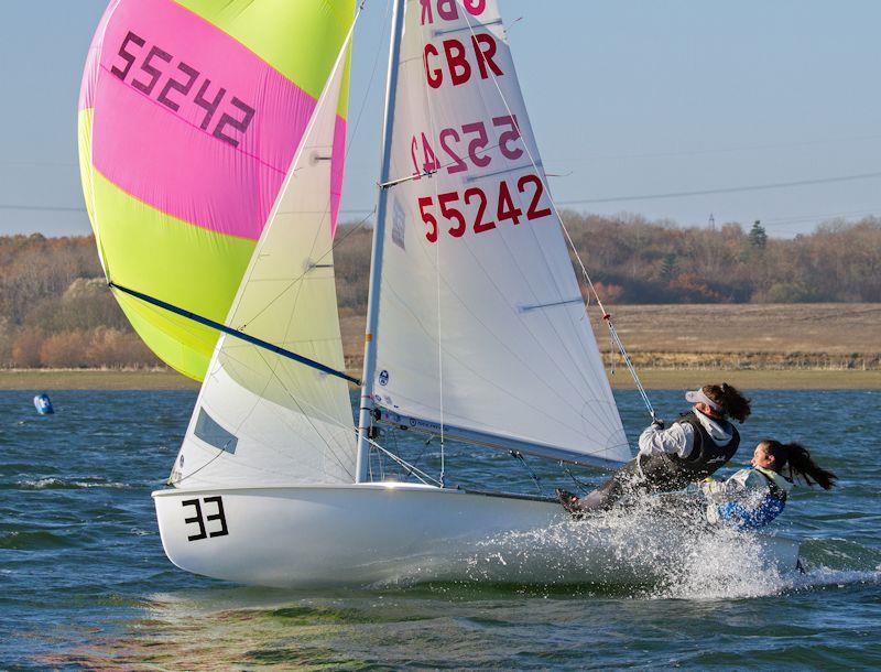 Megan Ferguson and Bettine Harris in the 420 End of Season Championship ...