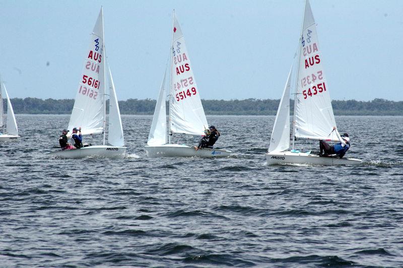2023 Australian 420 Championship at Metung Yacht Club after Day 2