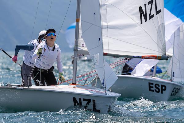 Tessa Clinton and Jessica Handley - Female - 420 - 2024 Youth Sailing ...