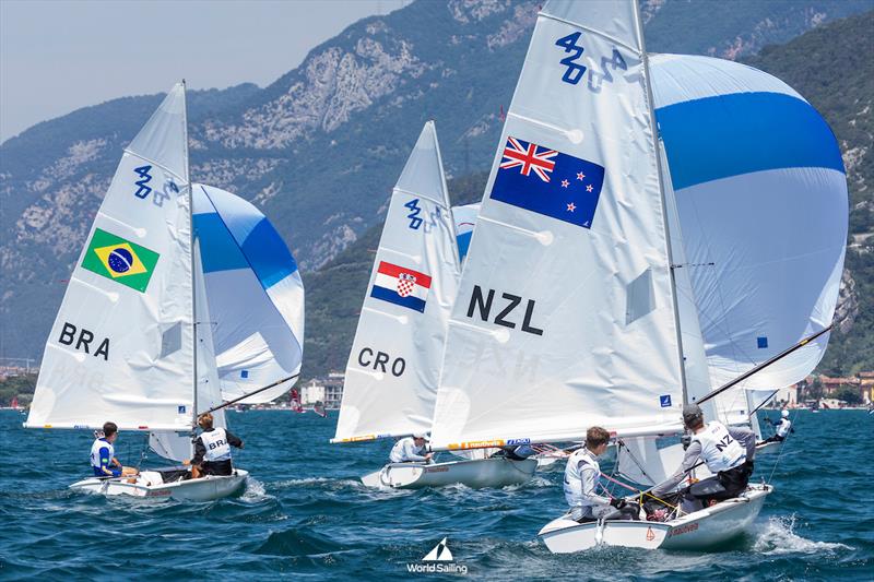 Cam Brown and Alex Norman - NZL - Male Dinghy - 420 - 2024 Youth World ...