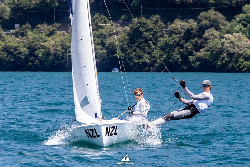 Cam Brown and Alex Norman - NZL - Male Dinghy - 420 - 2024 Youth World ...