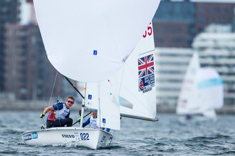 Martin Wrigley and James Taylor on day 5 of Hempel Sailing World ...