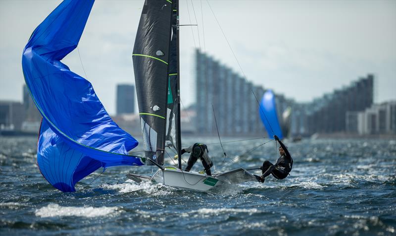 49er - Day 4 - European Championships - Aarhus, Denmark - July 2022