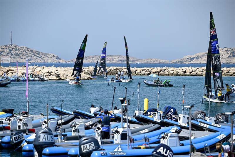 Marina - 49er - Marseille - Paris2024 Olympic Regatta - July 29, 2024