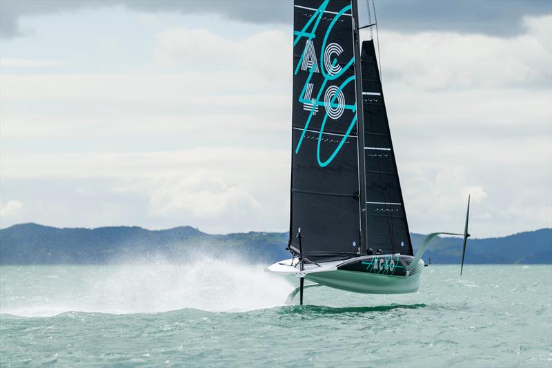 Emirates Team New Zealand - AC40 - Auckland - October 5, 2022