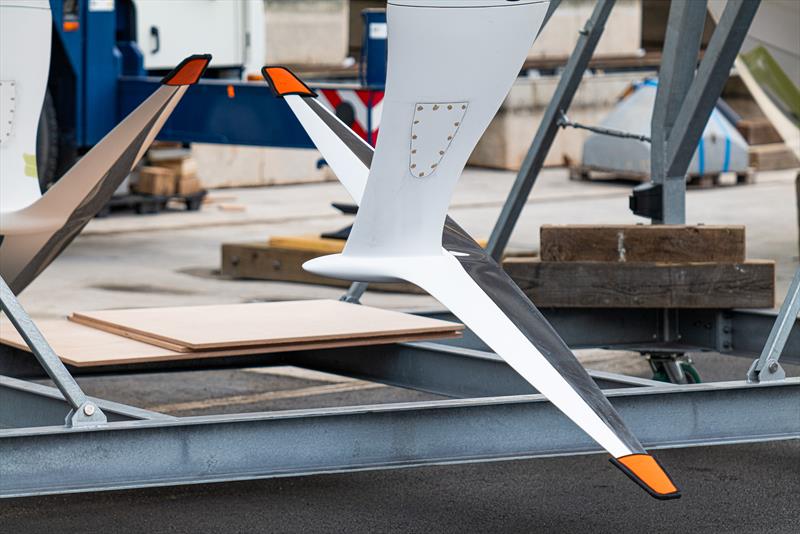 INEOS Britannia - AC40 - One Design foils - February 10, 2023