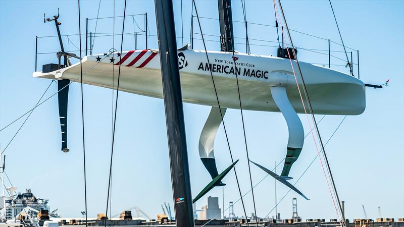 NYYC American Magic - LEQ12/AC40s - Day 47 - August 4 , 2023 - Barcelona
