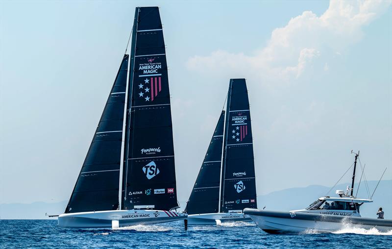 American Magic - AC40 - Day 56 - Barcelona - August 23, 2023