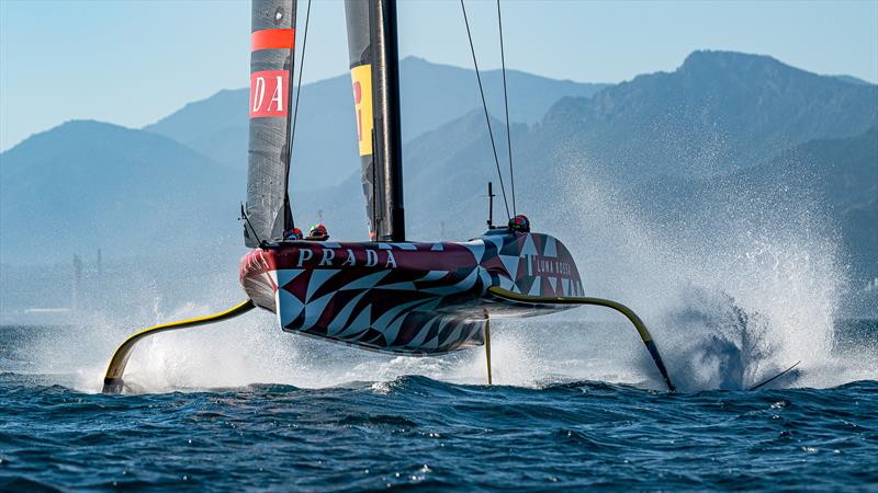 Luna Rossa - AC40 - Day 119 - February 4, 2024 - Barcelona