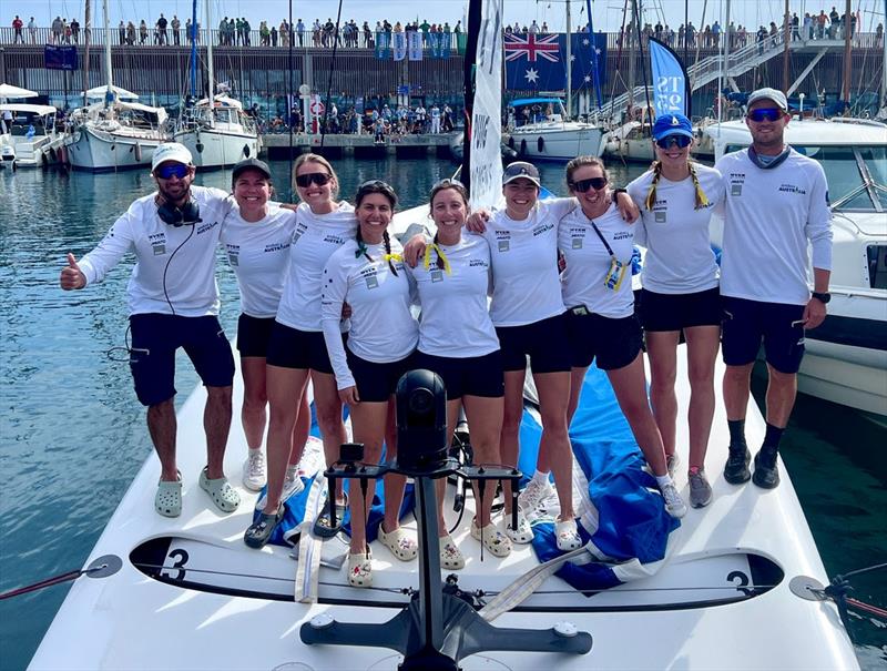 Andoo Team Australia bows out of the Puig Women's America's Cup