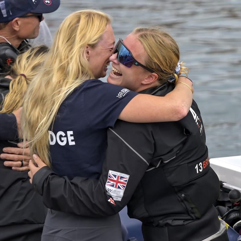 Athena Pathway dock out ahead of the Puig Women's America's Cup Final ...