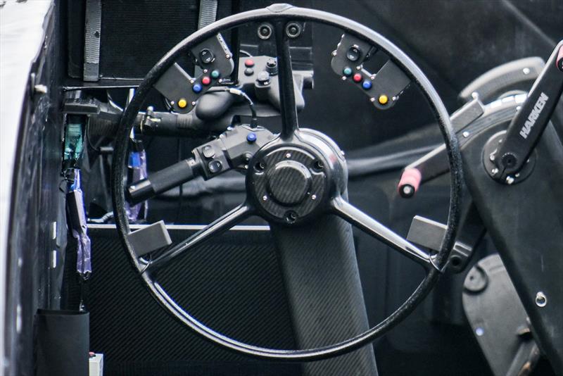 Helm position - Alinghi Red Bull Racing - AC75 - November 14, 2022 ...