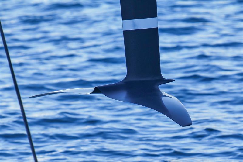 New anhedral rudder elevator - AC75 - Alinghi Red Bull Racing - March 1 ...