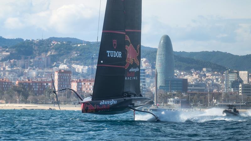 AC75 - Alinghi Red Bull Racing - March 7, 2023 - Barcelona - Day 48
