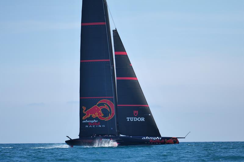 Alinghi Red Bull Racing - AC75 - Day 55 - April 26, 2023 - Barcelona
