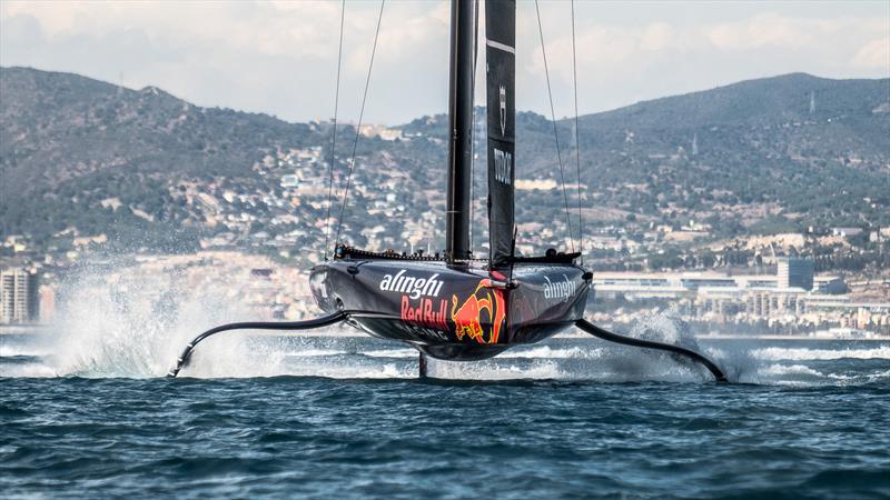 Alinghi Red Bull Racing - AC75 - Day 58 - April 27, 2023 - Barcelona