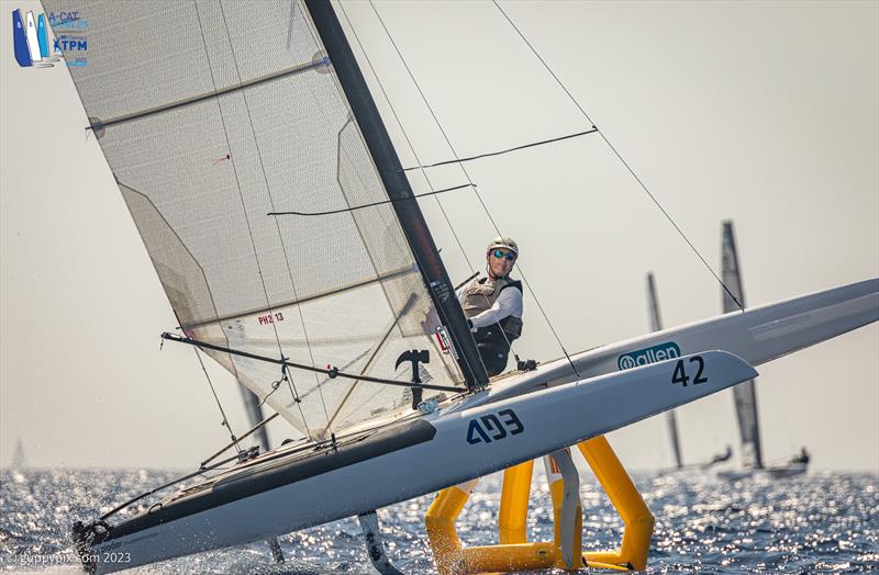A Class Catamaran World Championship at Yacht Club de Toulon - Day 2