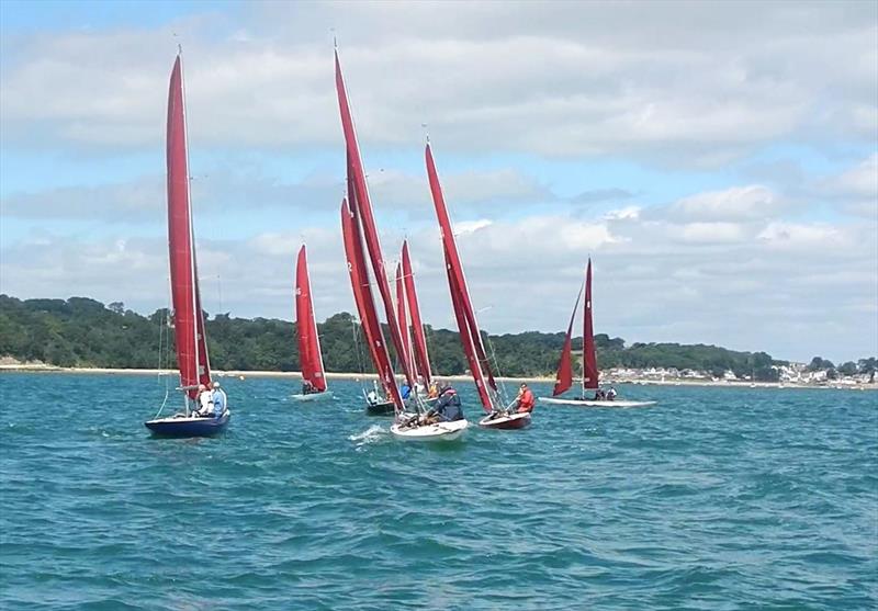 Sunshine and breeze for the Bembridge keelboats over the weekend