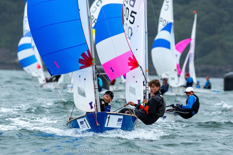 ABP Cadet class World Championship 2024 in Plymouth - Day 2