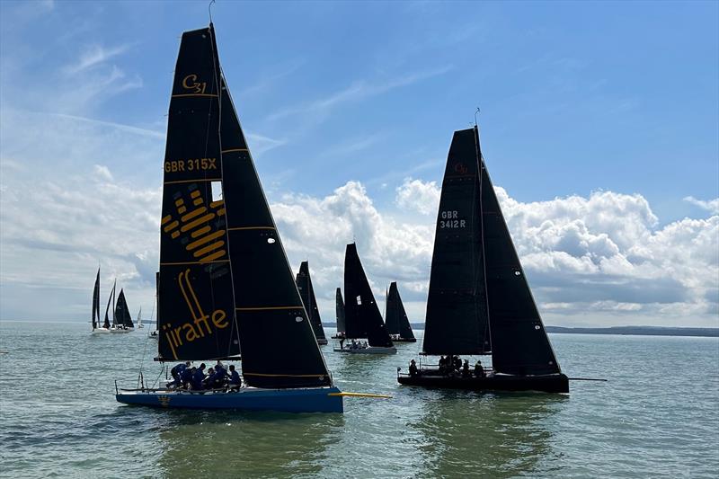 Cape 31 start during the Warsash Spring Championships Second Weekend