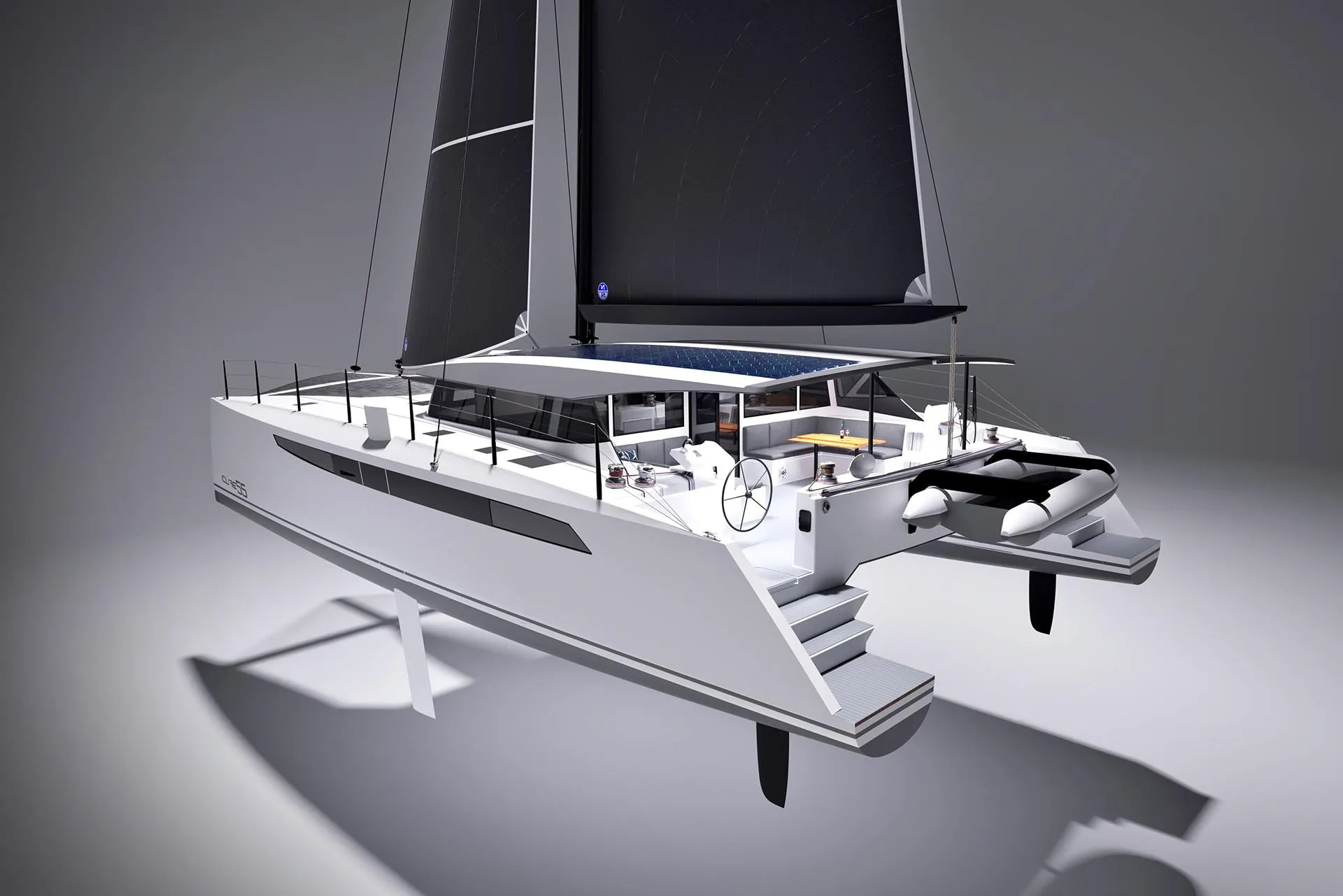 55-foot carbon fibre catamaran lightest in class – XS Sailing