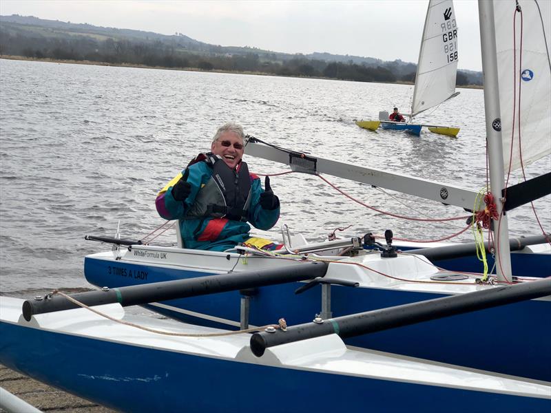 Stephen Laycock, Silver winner in the Sailability Scotland Challenger ...