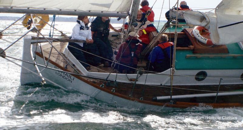 The inaugural Hamble Classics Regatta