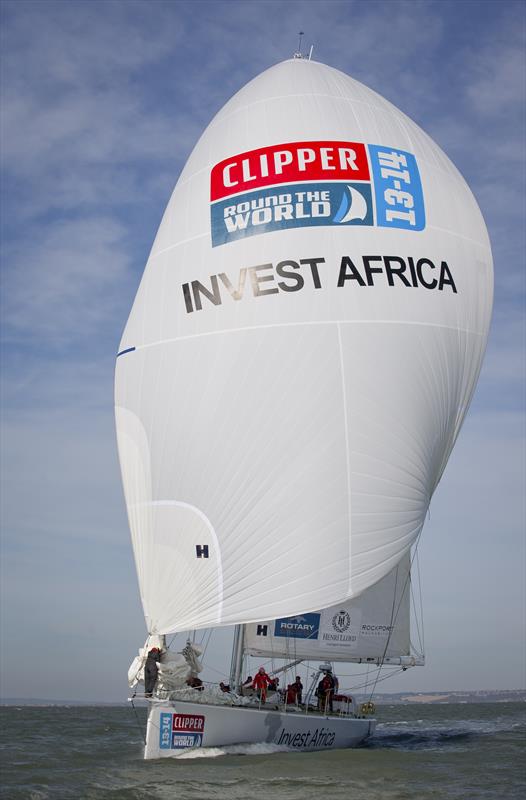 Clipper Race yacht Invest Africa