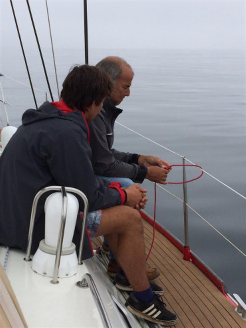 Knot lessons with the Captain