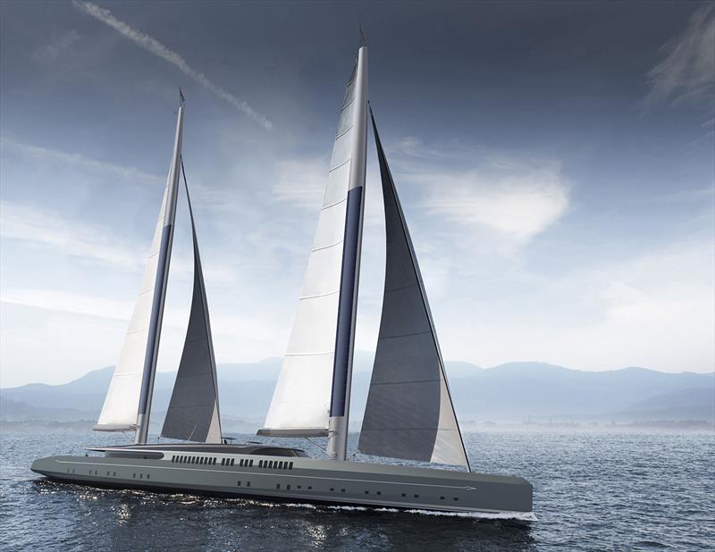 Wing 100 sailing fwd view