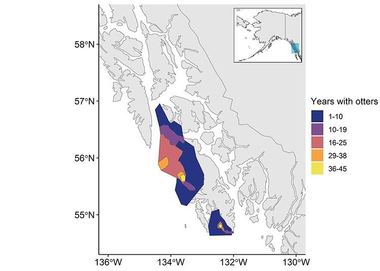 Results of decadal surveys of sea otter range extent in Southeast ...