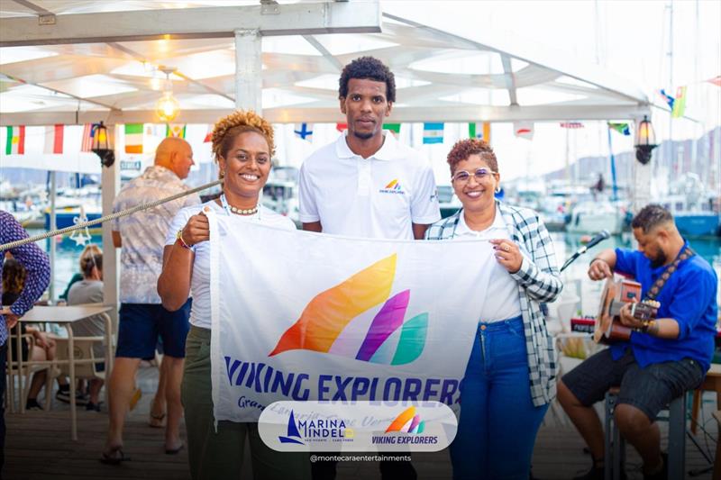 Marlino, representative VE, and Marina staff - Viking Explorers Rally 2024