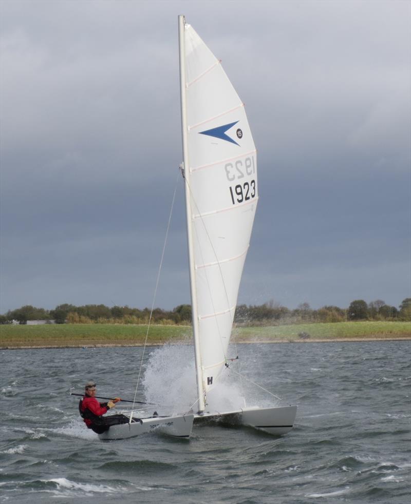 David Ball during the Sprint 15 Inlands at Grafham