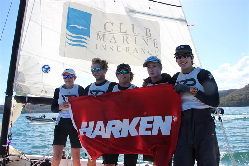 RNZYS defend the Harken International Youth Match Racing and break deadlock
