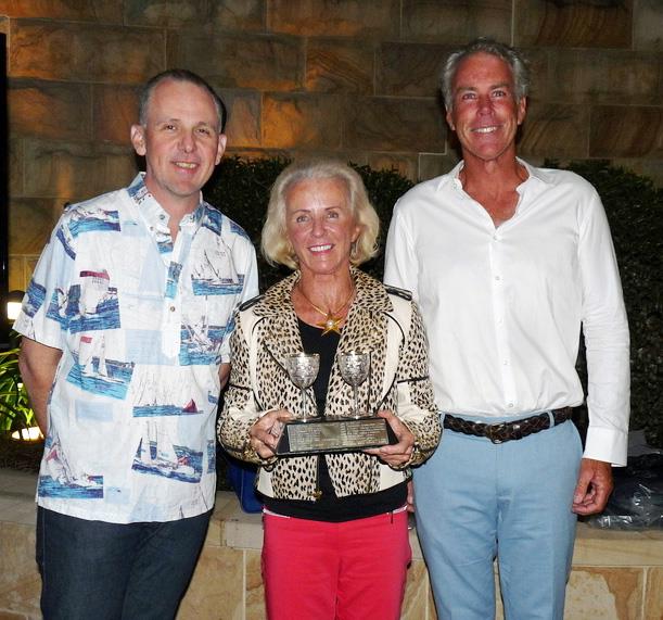 Mike Tyquin fleet captain, Jeanne-Claude Strong and her crew Marcus ...