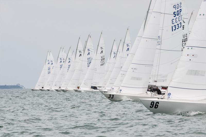 2022 International Etchells Worlds at the Royal Yacht Squadron - Day 4