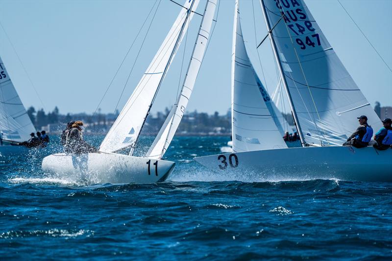 the 2024 Bill Steele Regatta in Fremantle Day 1
