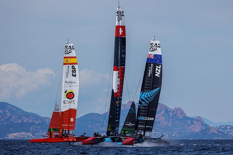 Swiss SailGP Team practice ahead of Range Rover France Sail Grand Prix