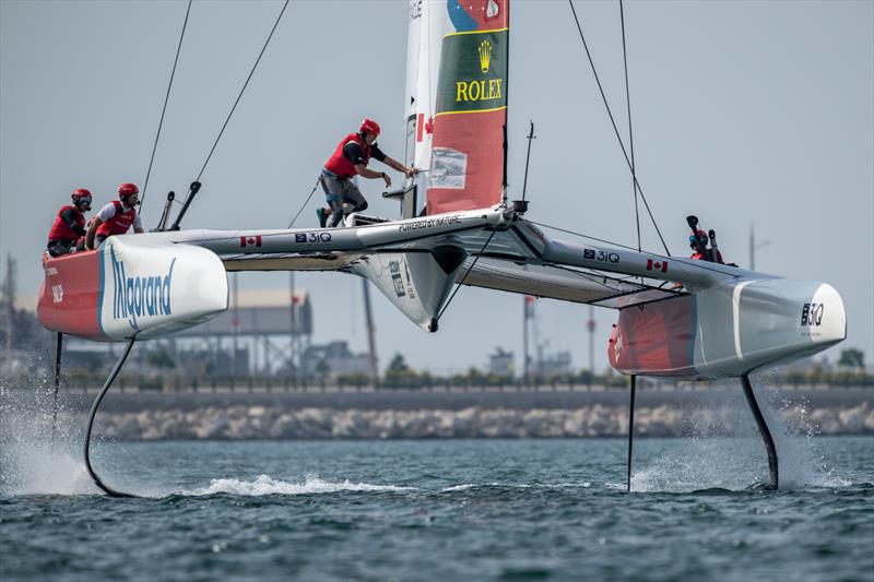 Canada SailGP Team - Practice - November 11, 2022 - SailGP Dubai