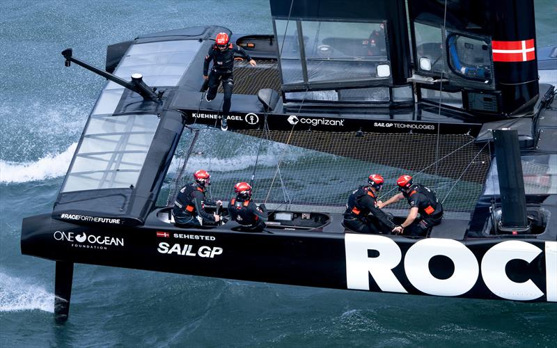 Rockwool Denmark - Race Day 1 - SailGP Season 4 Grand Final in San ...