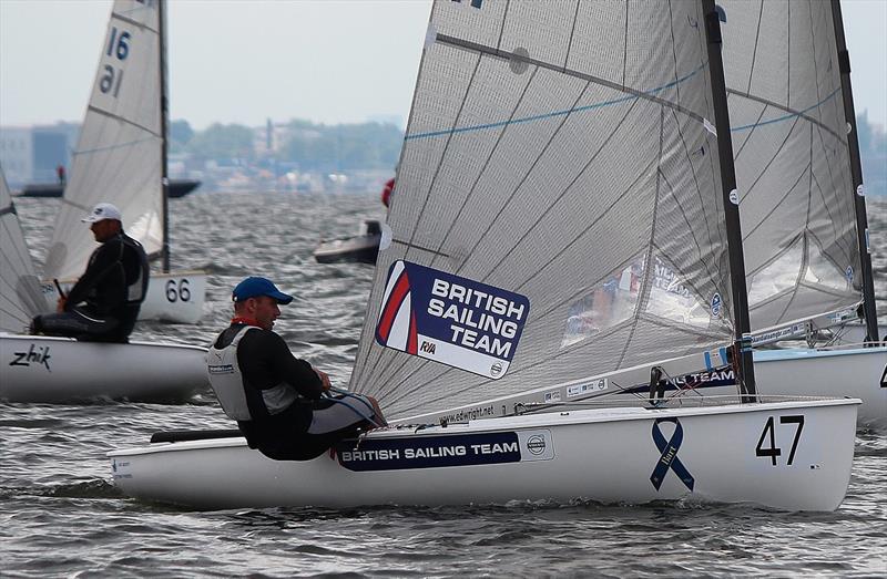 Silver for Ed Wright at the 2013 Finn Gold Cup