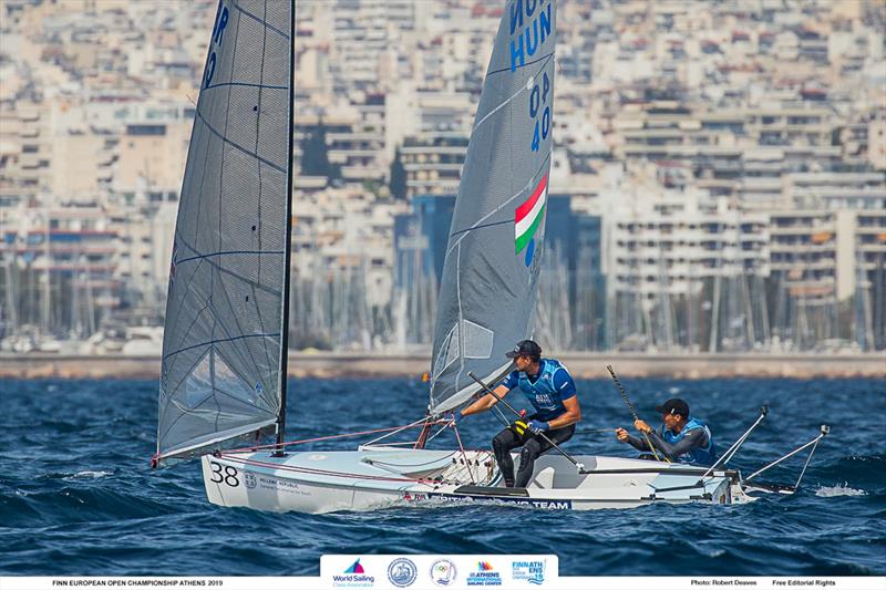 Finn Open European Championship at Hellenic Sailing Federation, Athens ...