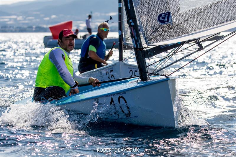 2023 Finn World Masters at Nea Itaklitsa, near Kavala, Greece - Day 4