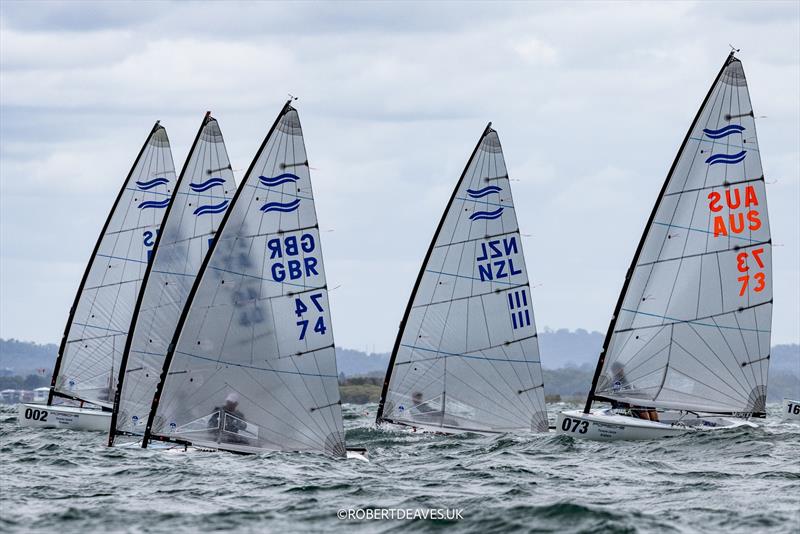 Seventieth Finn Gold Cup at the Royal Queensland Yacht Squadron - Day 2