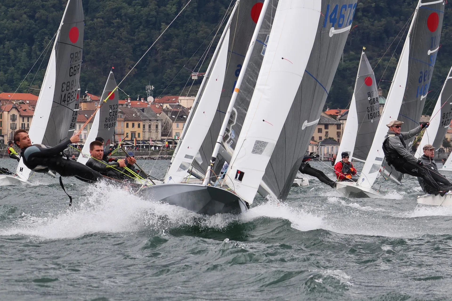 Fireball Europeans at Maccagno overall – XS Sailing
