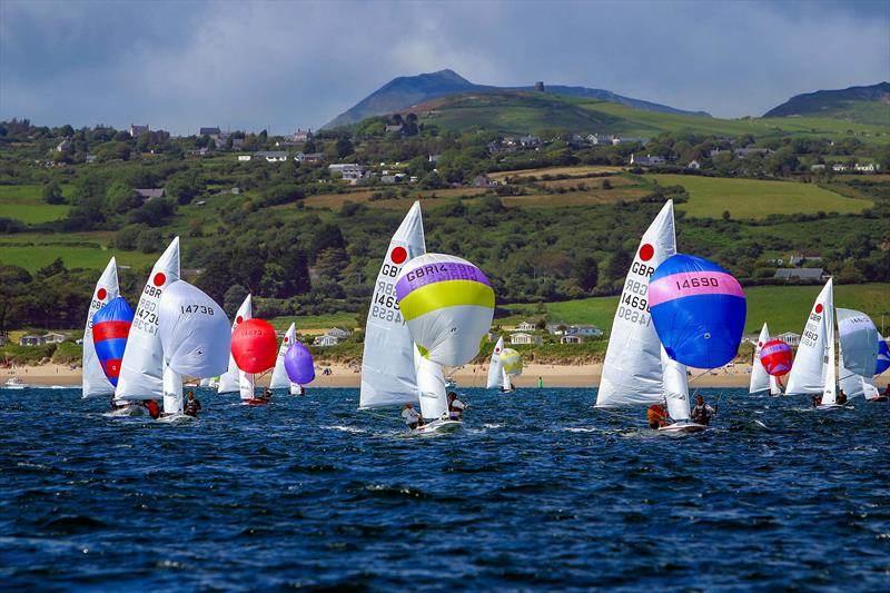 Fireballs at SCYC Abersoch Dinghy Week 2002