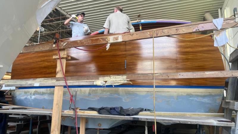 Hull #7 Transom