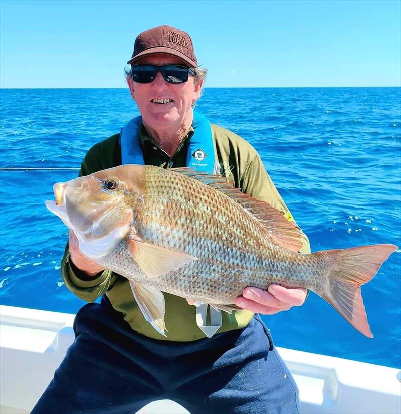 A nice grassy caught with Hot Reels Pro Fish Charters