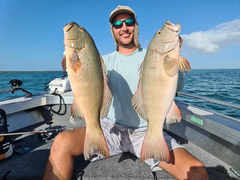 Jackson with a double header of quality inshore coral trout both ...